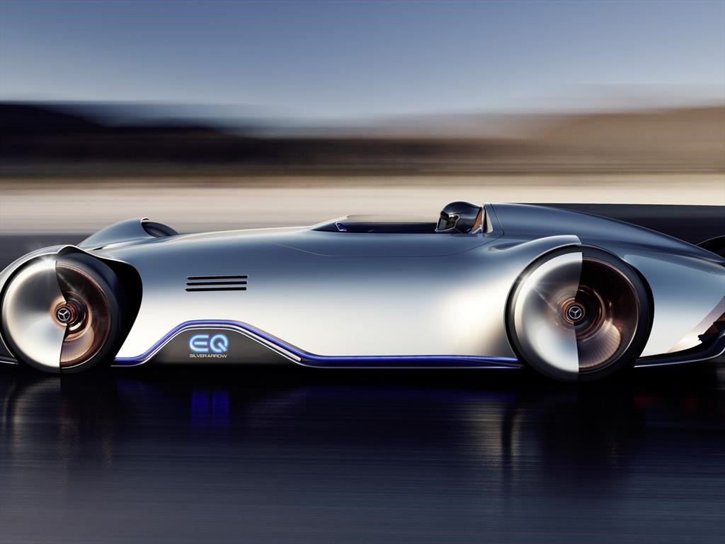 Mercedes-Benz Vision EQ Silver Arrow - Autocosmos.com
