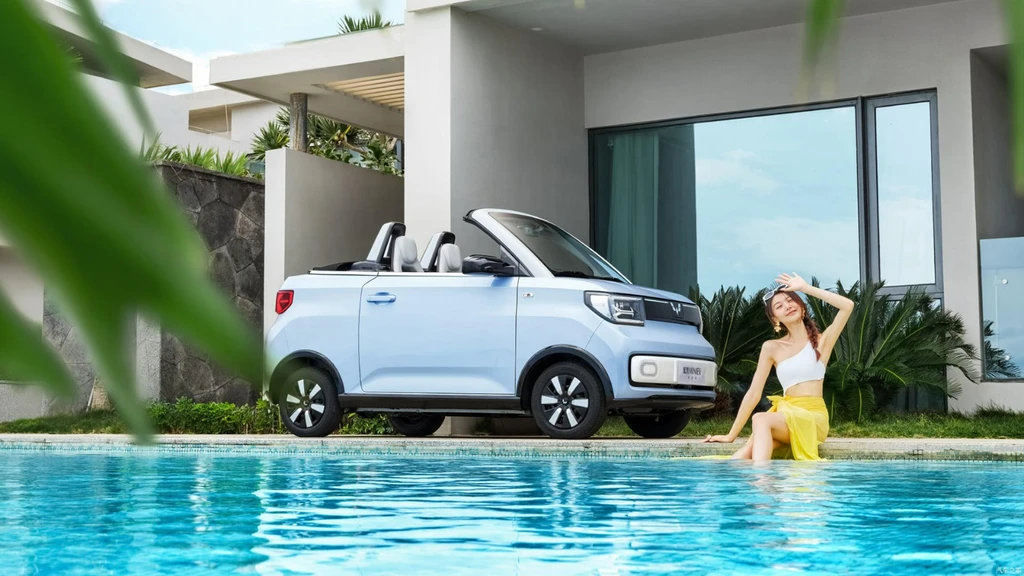 Wuling Mini EV Cabrio - Autocosmos.com