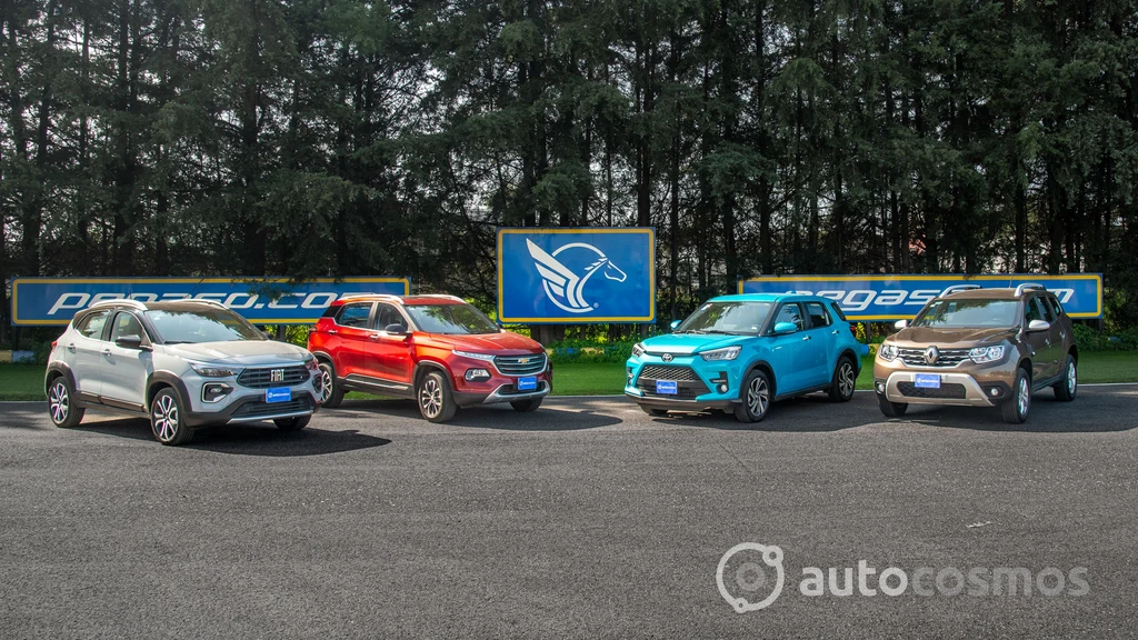 Duster VS Raize VS Groove VS Pulse - Autocosmos.com