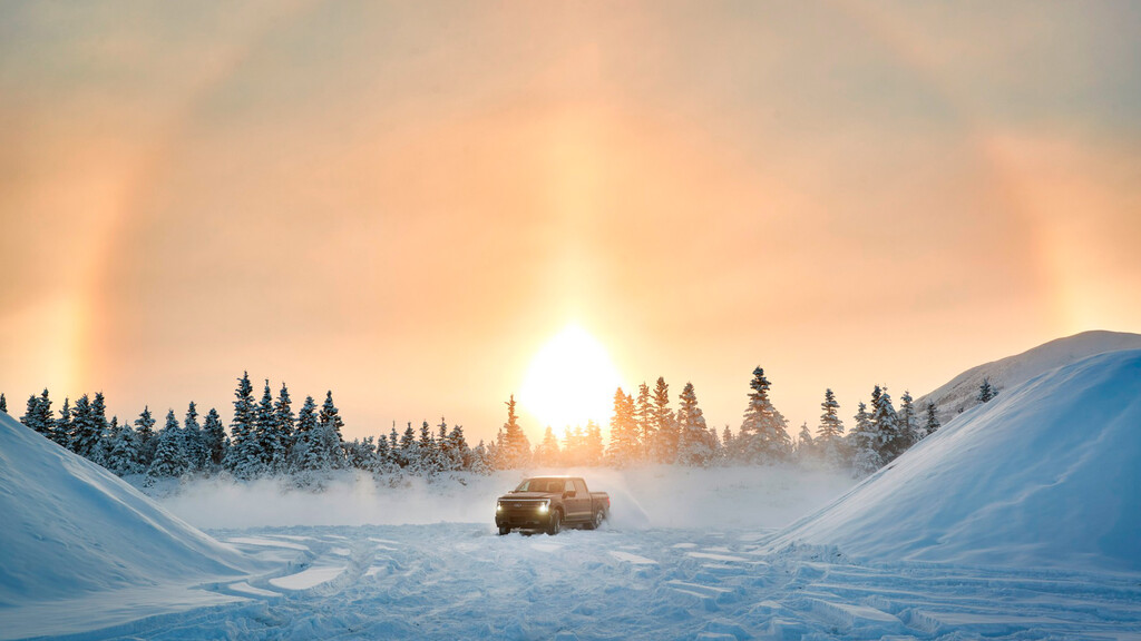 Ford F-150 Lightning en Alaska - Autocosmos.com
