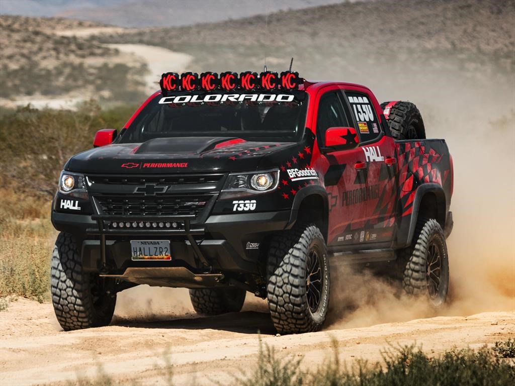 Chevrolet Colorado ZR2 de Hall Racing - Autocosmos.com