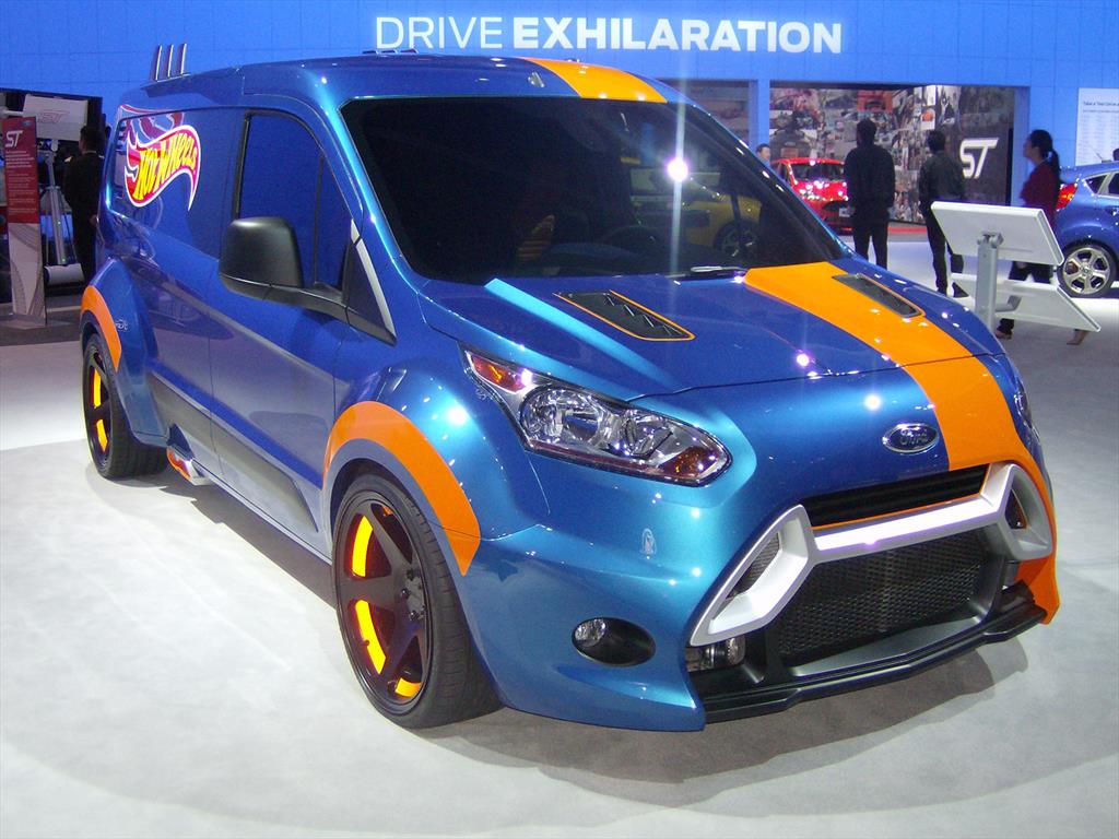 Ford Transit Connect Hot Wheels - Autocosmos.com
