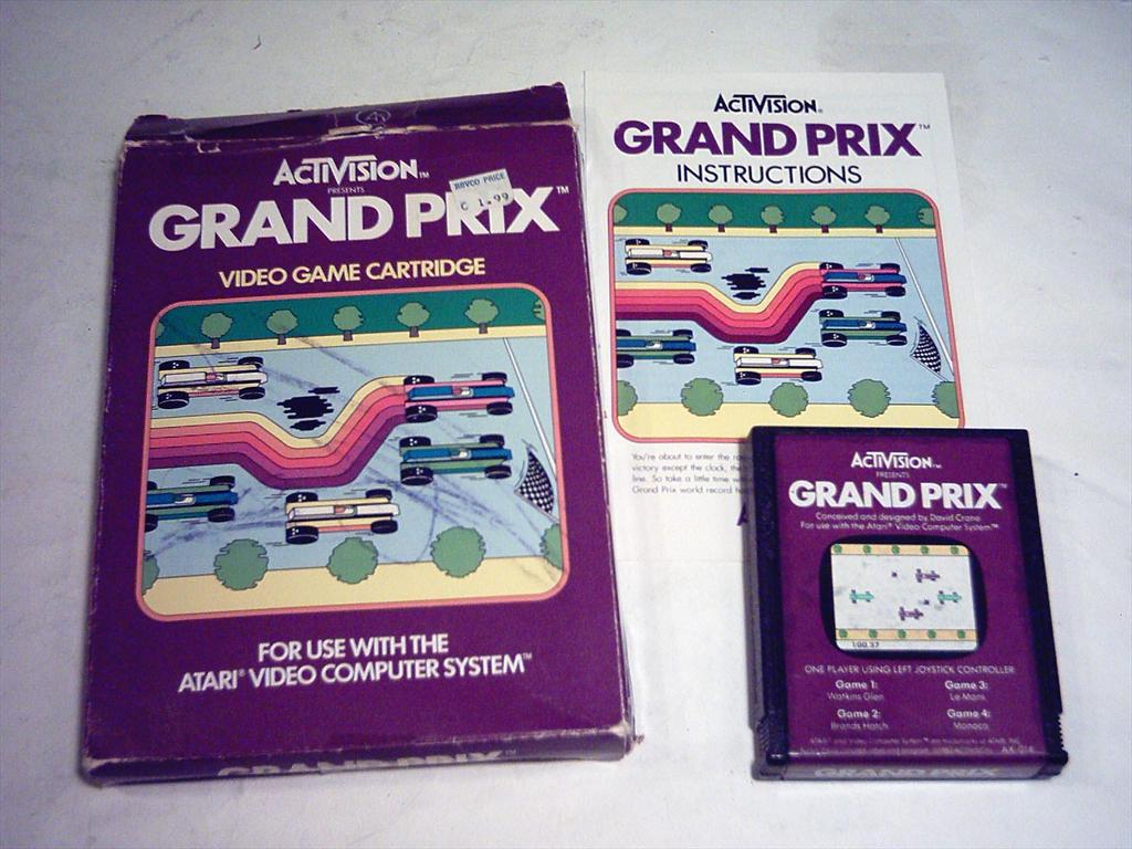 Top 10: Grand Prix (Atari) - Autocosmos.com