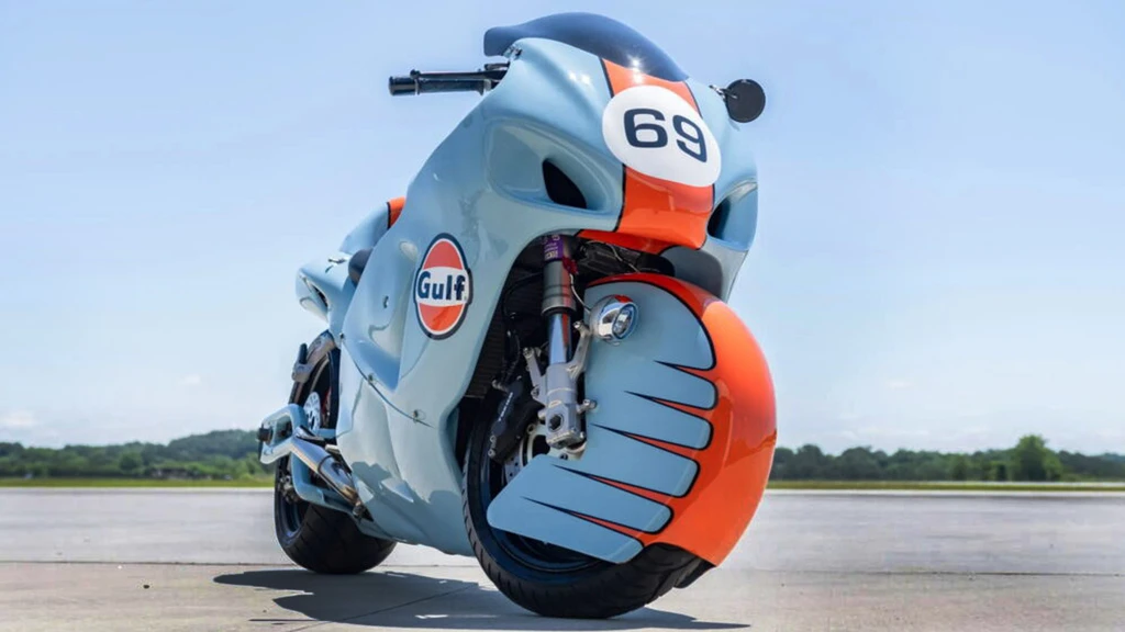 Suzuki GSX 1300R Hayabusa 2002 Gulf Oil - Autocosmos.com