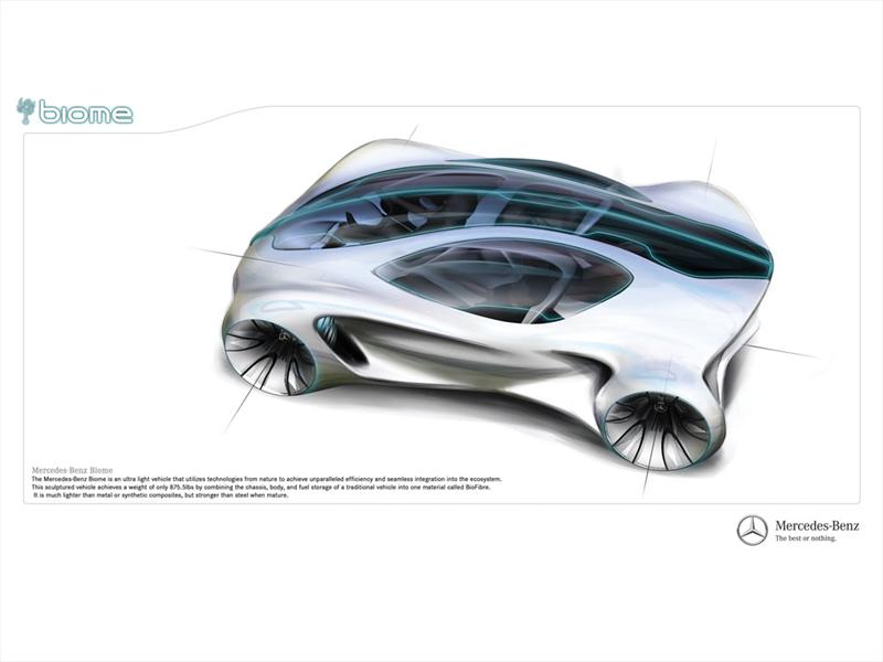 Mercedes-Benz Biome: El súper auto de 2015