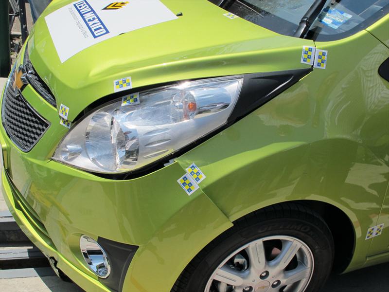 Cesvi México realiza prueba de choque con el Chevrolet Spark 2011