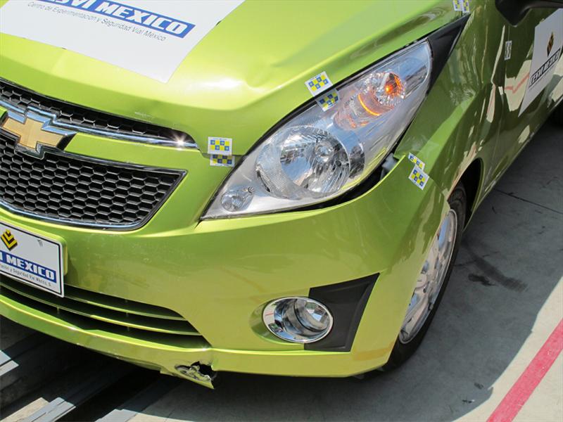 Cesvi México realiza prueba de choque con el Chevrolet Spark 2011