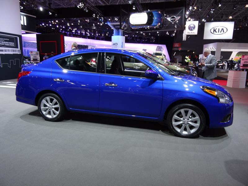 Nissan Versa 2015, se renueva y debuta en la Gran Manzana