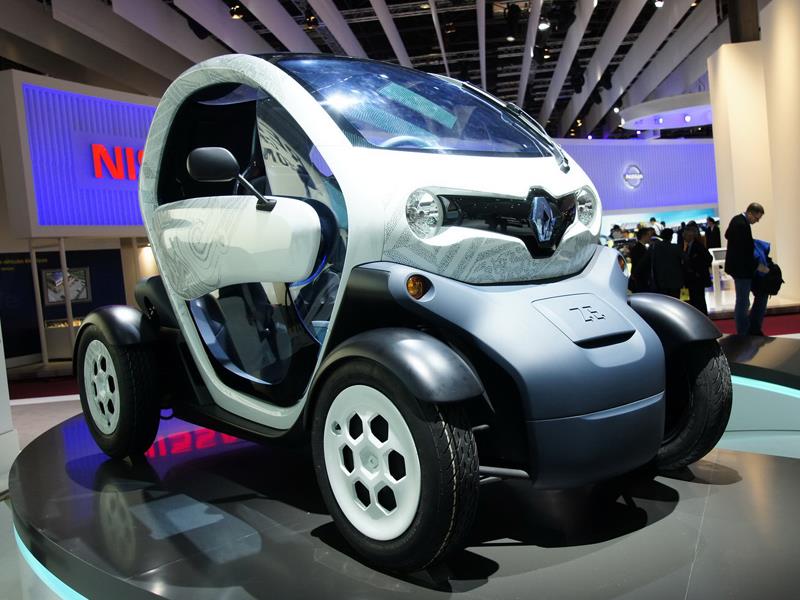 En China presentan una copia descarada del Renault Twizy
