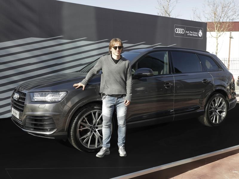Audi entrega nuevos modelos a las estrellas del Real Madrid