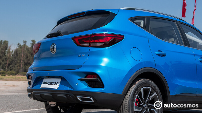 MG ZX 2021 en Chile: el facelift del ZS llega con motor Turbo y caja ...