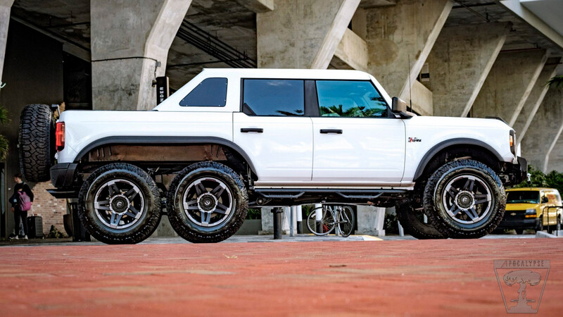 Conoce la Ford Bronco 6x6 Dark Horse, una monstruosa pickup para ...