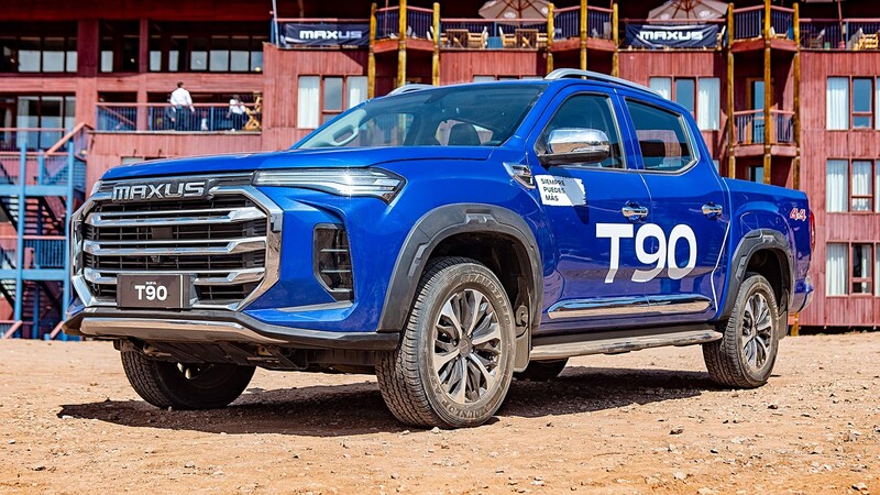 Maxus T90 2022 llega a Chile luciendo toda la potencia de su motor biturbo