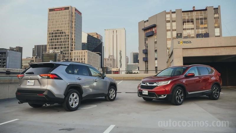 Comparativo Honda CR-V vs Toyota RAV-4 en México