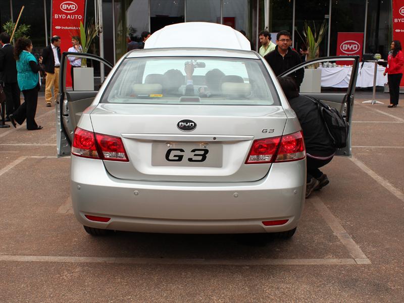 BYD G3: Nuevo sedán full equipo