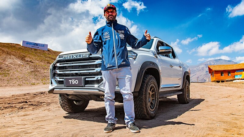 Maxus T90 2022 llega a Chile luciendo toda la potencia de su motor biturbo