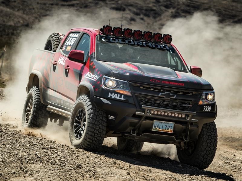 Chevrolet Colorado ZR2 por Hall Racing, lista para competir