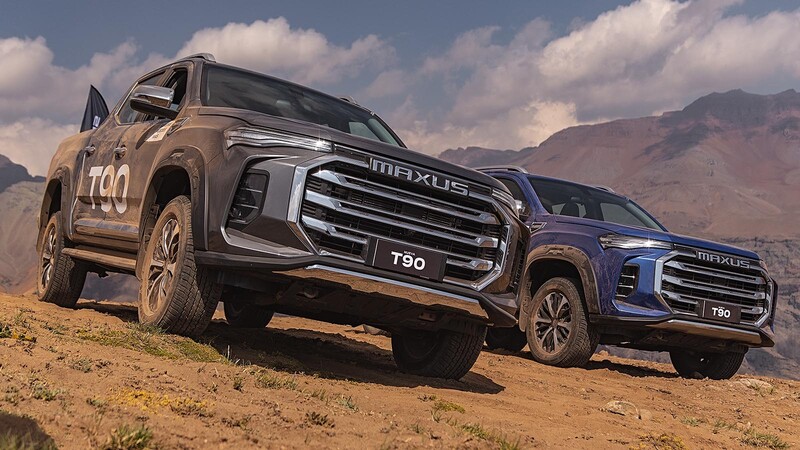 Maxus T90 2022 llega a Chile luciendo toda la potencia de su motor biturbo