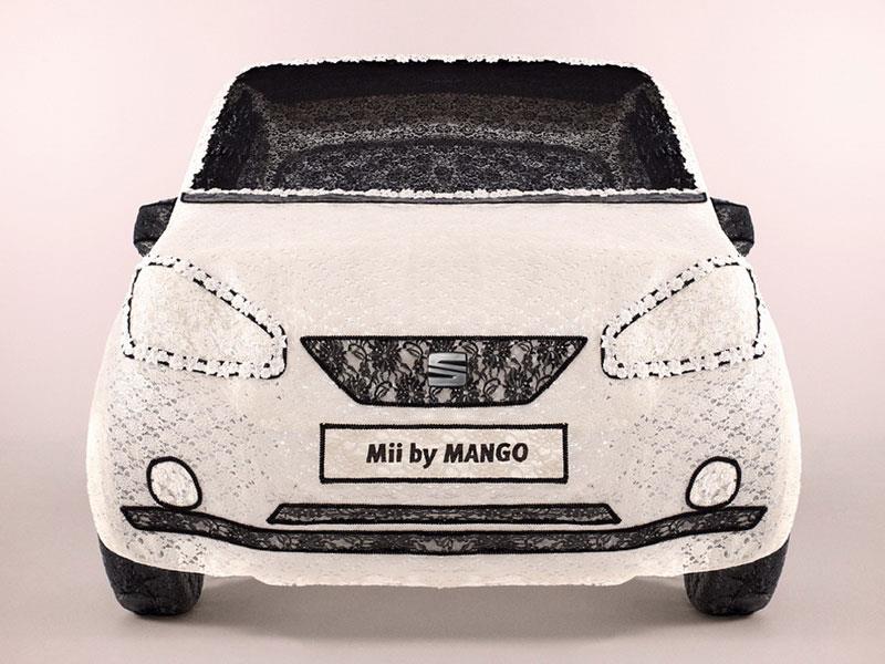 Conoce el SEAT Mii by Mango hecho de encaje