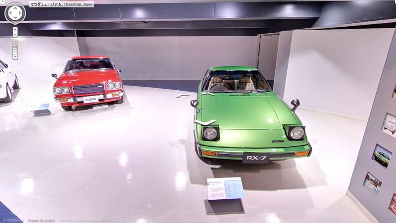 Visitá el museo de Mazda con Street View de Google Maps