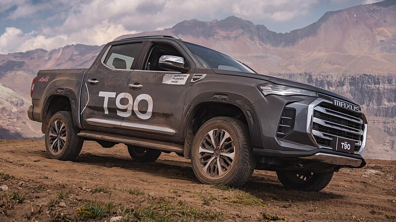 Maxus T90 2022 llega a Chile luciendo toda la potencia de su motor biturbo