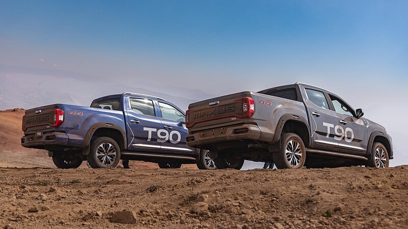 Maxus T90 2022 llega a Chile luciendo toda la potencia de su motor biturbo