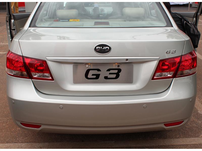 BYD G3: Nuevo sedán full equipo