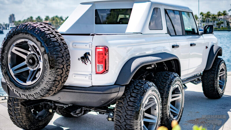 Conoce la Ford Bronco 6x6 Dark Horse, una monstruosa pickup para ...