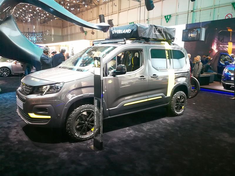 Peugeot Rifter 4×4 Concept ¡listo para la aventura!