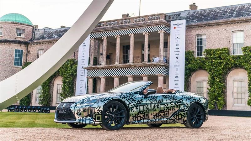 Lexus LC Convertible Prototipo 2019 - Autocosmos.com