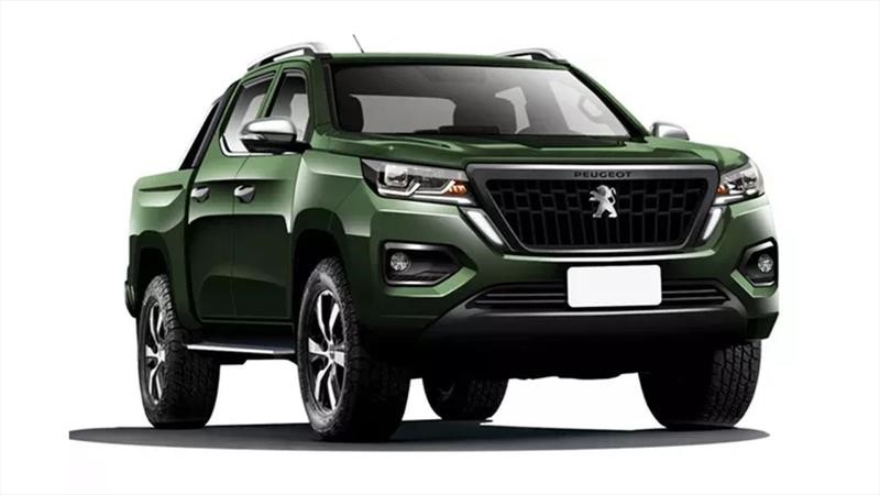 Esta es la parte trasera de la nueva pick-up de Peugeot