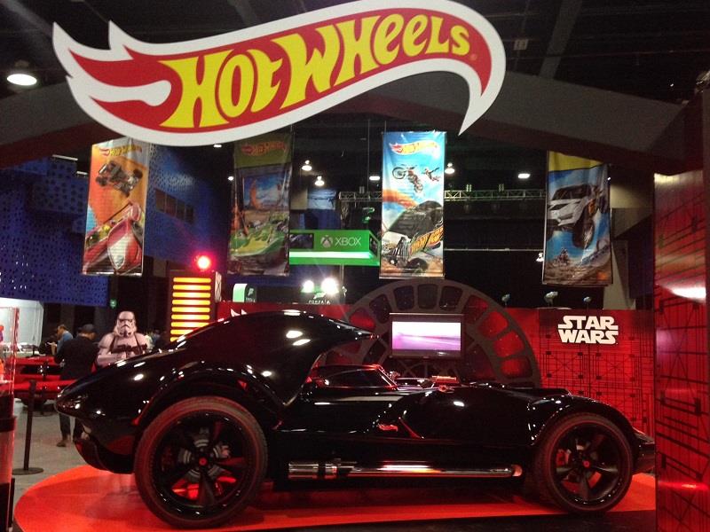 Auto de Darth Vader se presenta en México