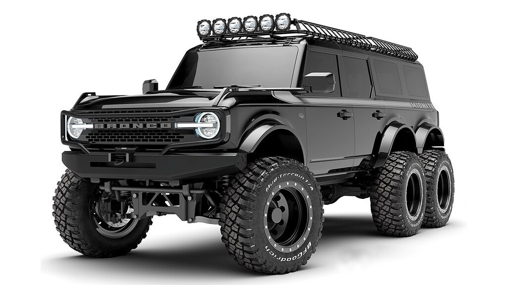 Ford Bronco 6x6 por Maxlider Brothers Customs: un bestial SUV que vale ...