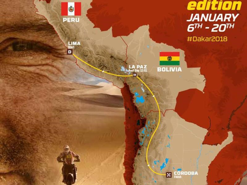 Revelada la ruta del Dakar 2018
