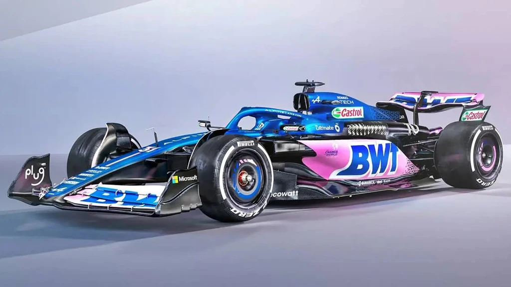 F1 2023 Alpine A523 no defraudó y también sumó negro