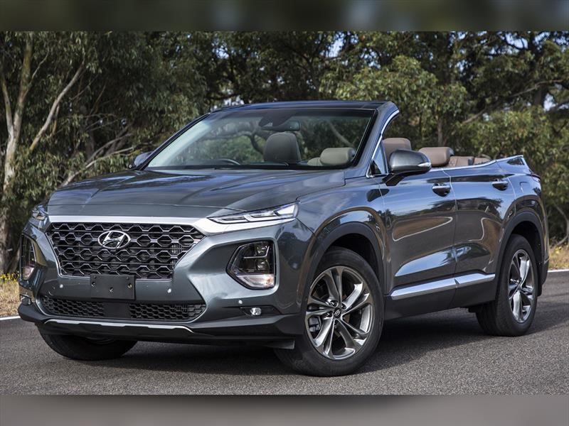 ¿Hyundai Santa Fe convertible?