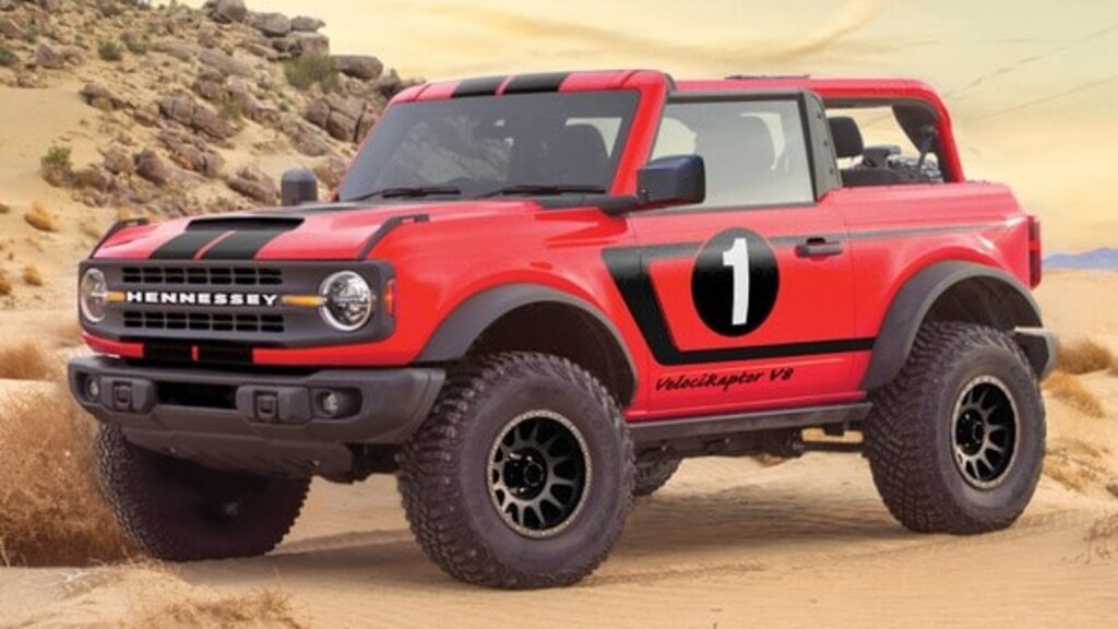 Hennessey se aproxima a la Ford Bronco Raptor