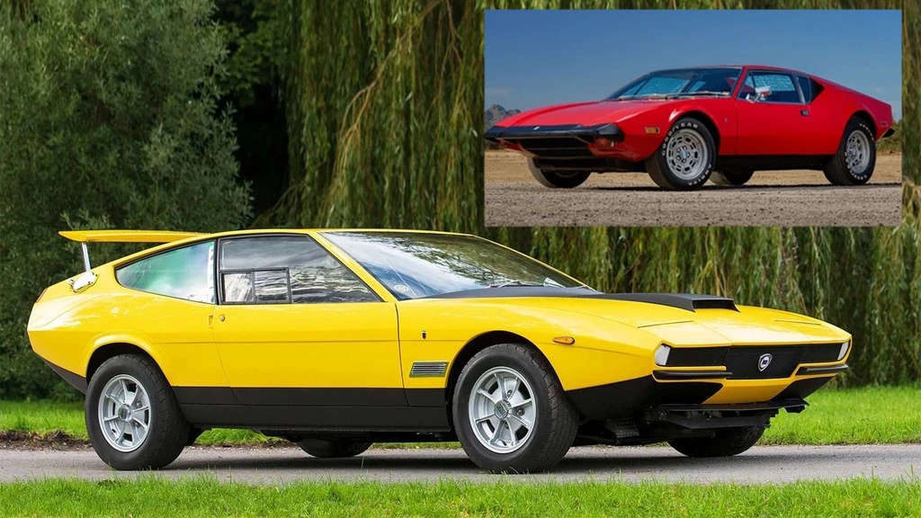 Este Lancia es el antecesor del De Tomaso Pantera