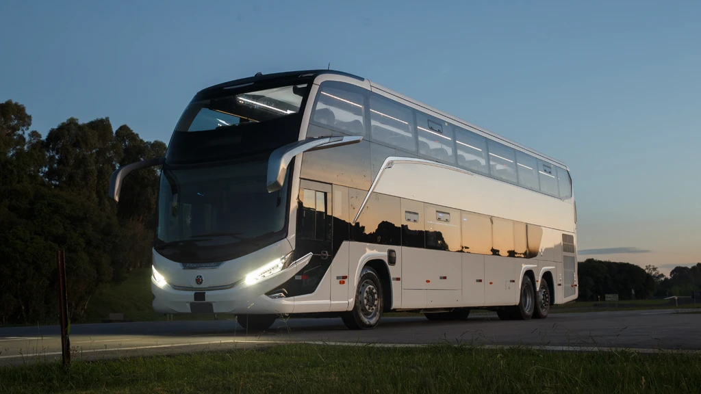 Marcopolo estrena en Chile sus buses de octava generación