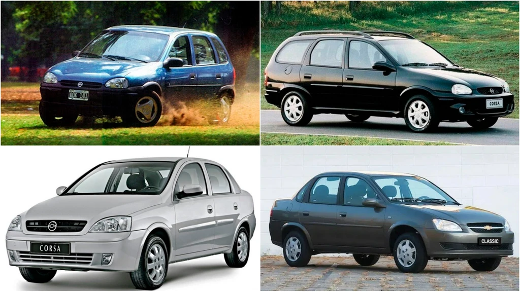 Autos clásicos de Argentina: Chevrolet Corsa