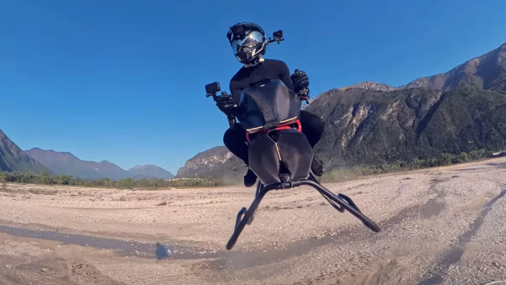 Volonaut Airbike, una moto para los que vuelan bajito