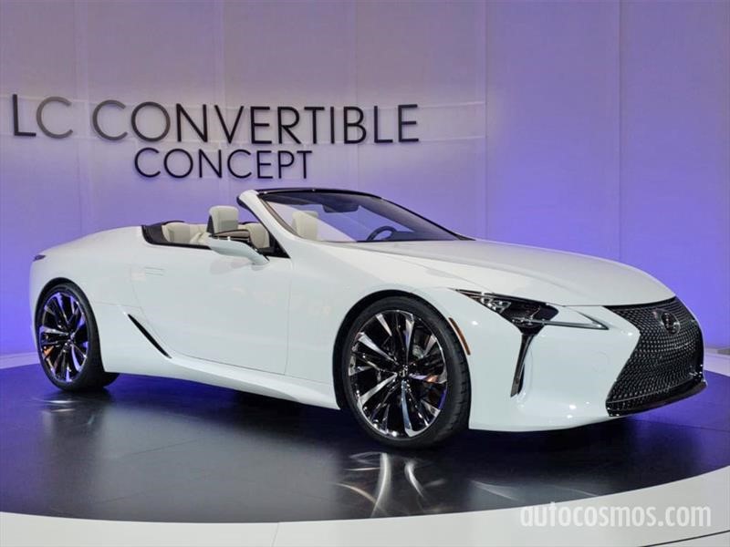 Lexus LC Convertible Concept: roadster que causa sensación