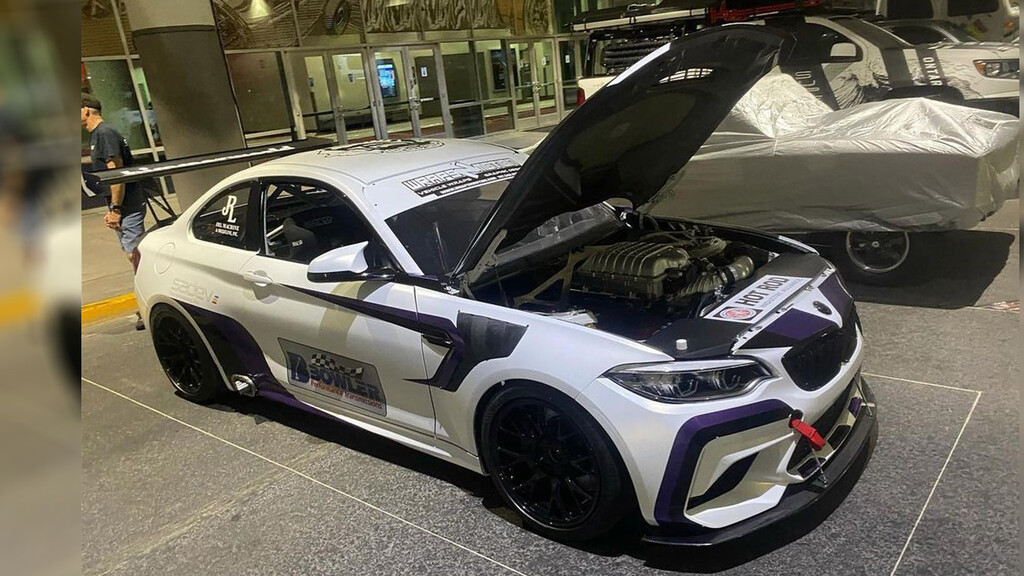BMW M2 recibe motor Dodge Hellcat, un trasplante tan raro como extremo