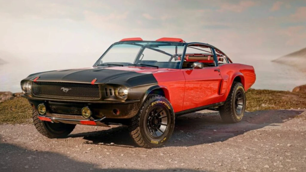 STL-1: un fabuloso Mustang 1968 estilo MadMax hecho en Italia