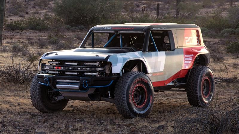 Ford Bronco R deja ver las formas del nuevo SUV