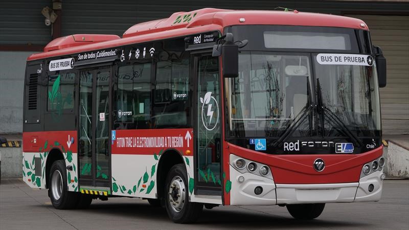 Foton e-Bus debuta en Feria Transurbano, como propuesta para RED