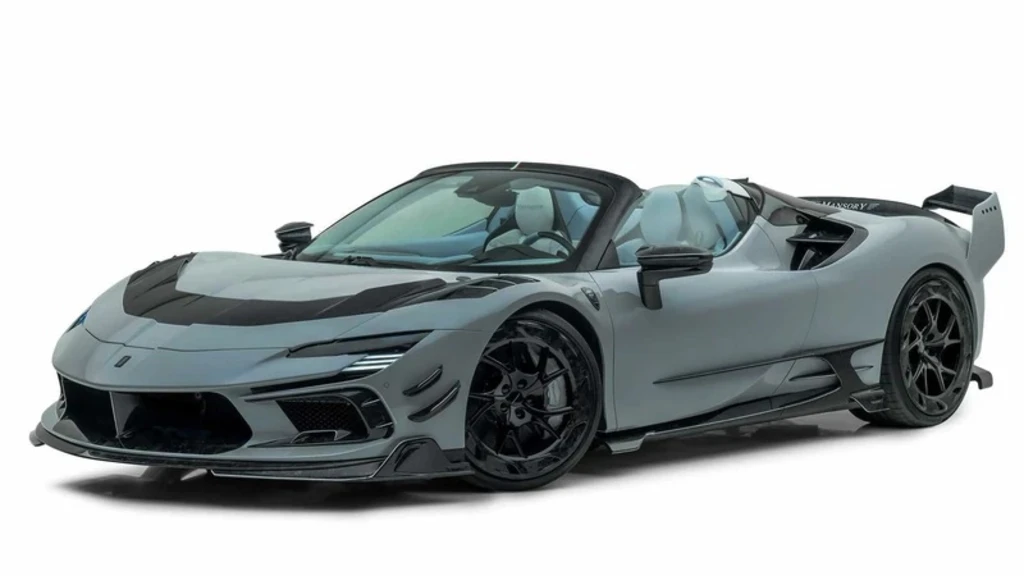 Ferrari SF90 Spider por Mansory, una tormenta celestial