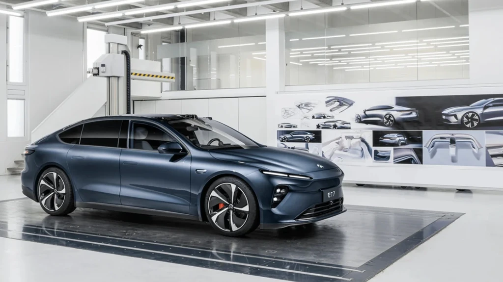 Nio ET7 ofrece más de 1,000 kilómetros de autonomía real con batería de ...