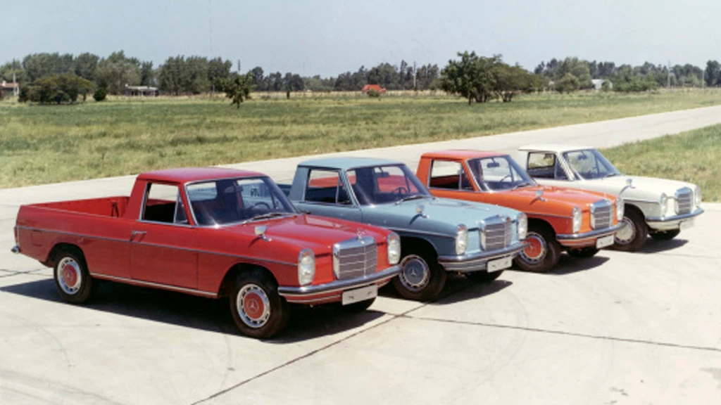 Autos Clásicos de Argentina: Mercedes-Benz 220 D pickup