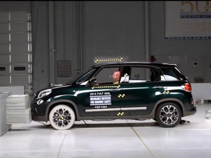 FIAT 500L obtiene el Top Safety Pick + del IIHS